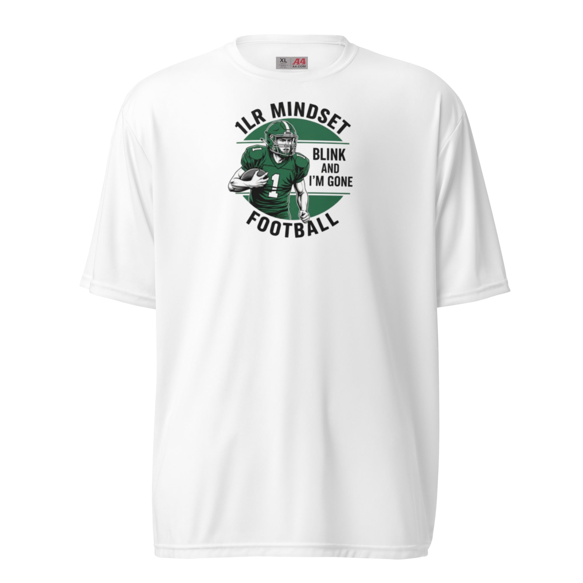 Performance T-shirts: 100% polyester, soft, moisture-wicking fabric – 1LR Mindset